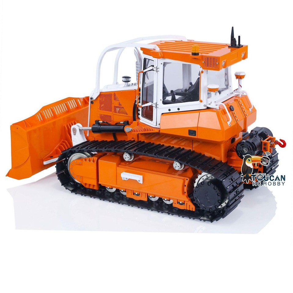 Aoue 850K LESU 1/14 RC Metal Hydraulic Dozer Remote Control Bulldozer ...