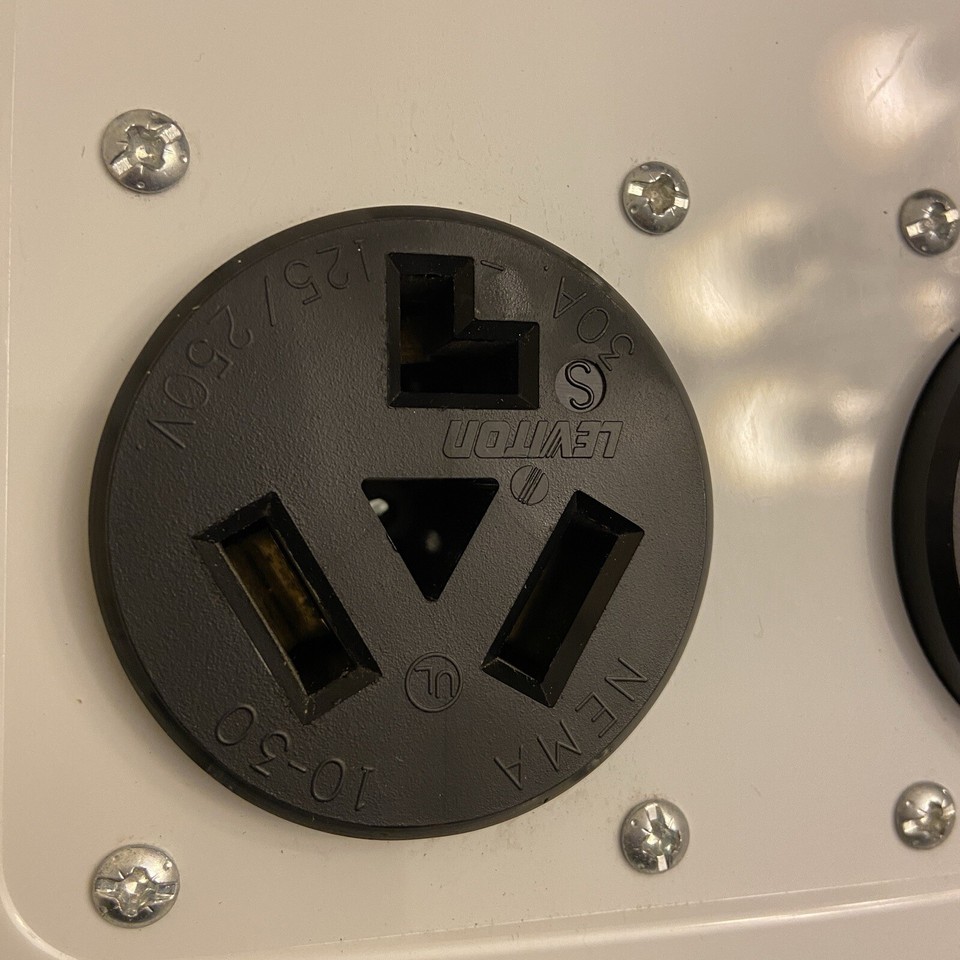 Dryer outlet splitter NEMA 10-30 EV charger Charging 30A car vehicle ...