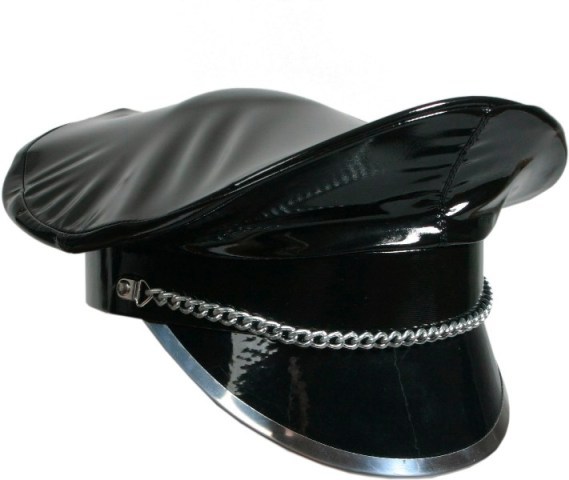 Famous Joanna Lark Dominatrix Hat Spectacular Military Cap Fetish Red ...