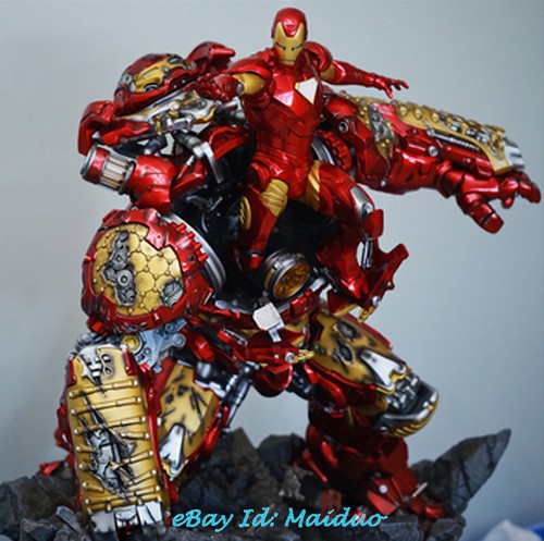 1/4 Hulkbuster Iron Man MK44 Statue Resin Model Collections Recast GK ...