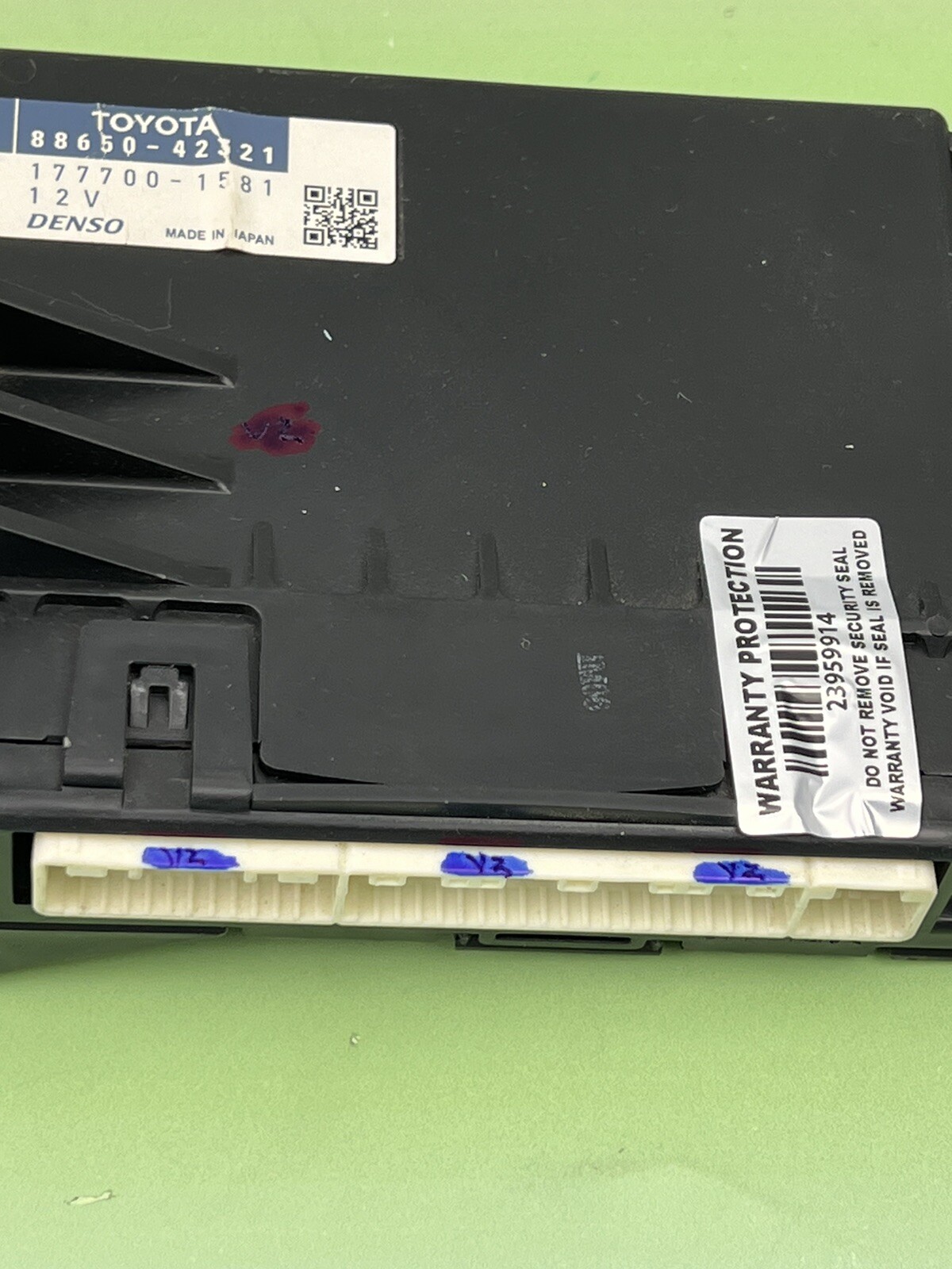 2010-11 TOYOTA RAV4 Limited AIR AMPLIFIER TEMPERATURE CONTROL MODULE ...