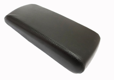 2007-2016 GMC Acadia Enclave Black Vinyl Leather Center Console Armrest ...