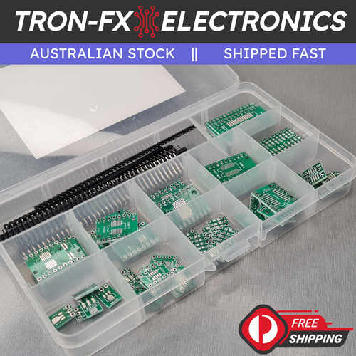 70PCS PCB Board Kit SMD to DIP Adapter Converter Plate SOP8-SOP28 2 ...