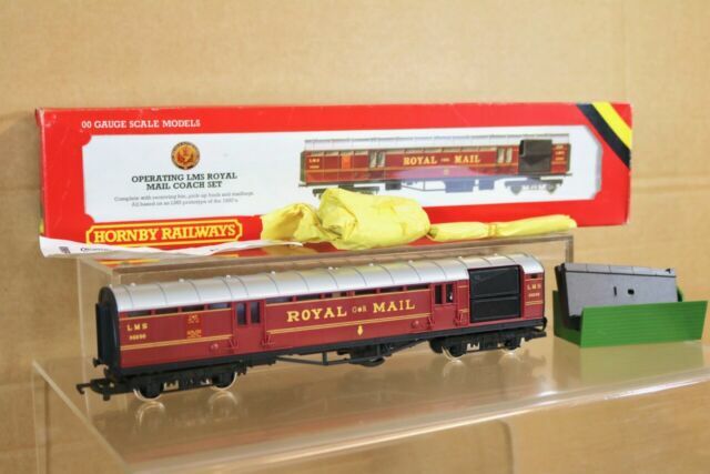 Hornby R413 LMS Maroon Operating Royal Mail Coach 30250 for sale online ...