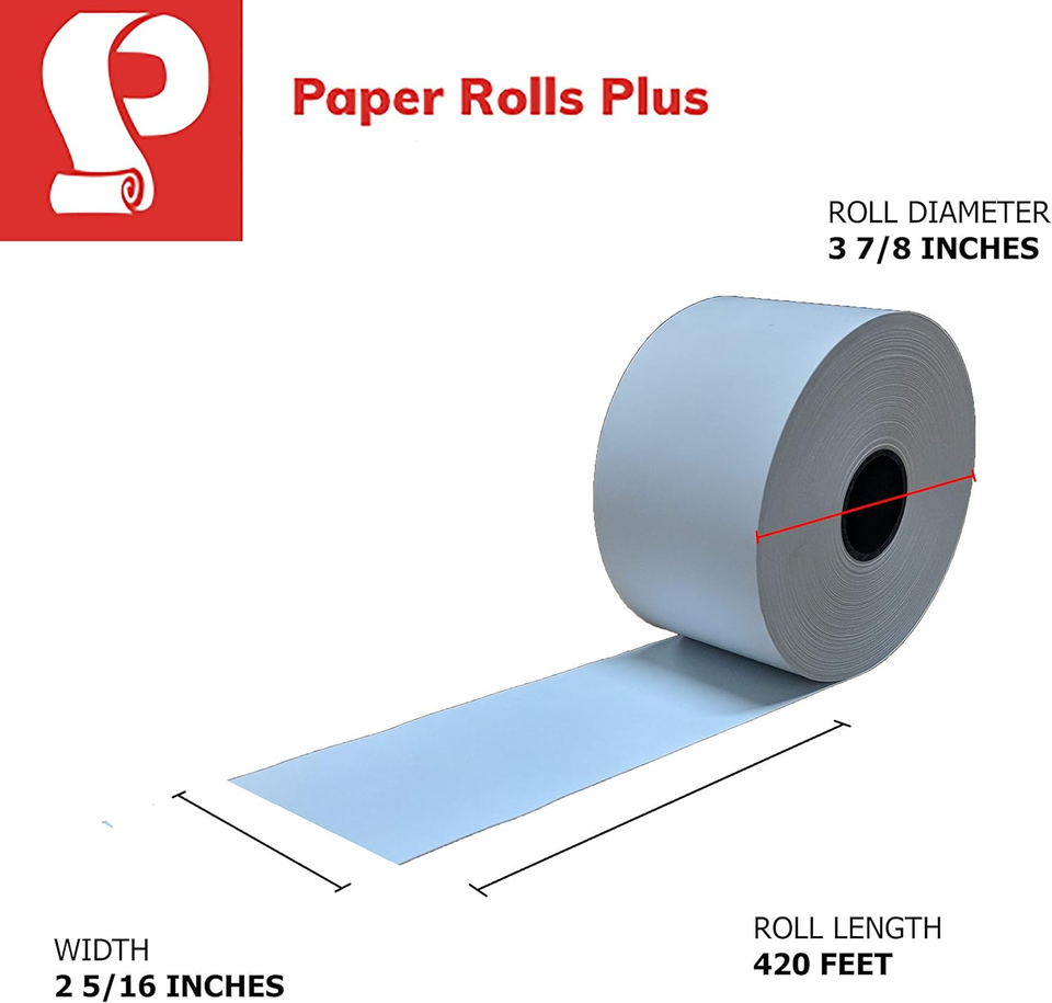 Gilbarco Crind 700 Pump Paper - 2 5/16" X 420' Thermal (12 Rolls ...