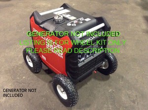 PREDATOR 3500 WATT GENERATOR ALLTERRAIN 10" PNEUMATIC WHEEL KIT with ...