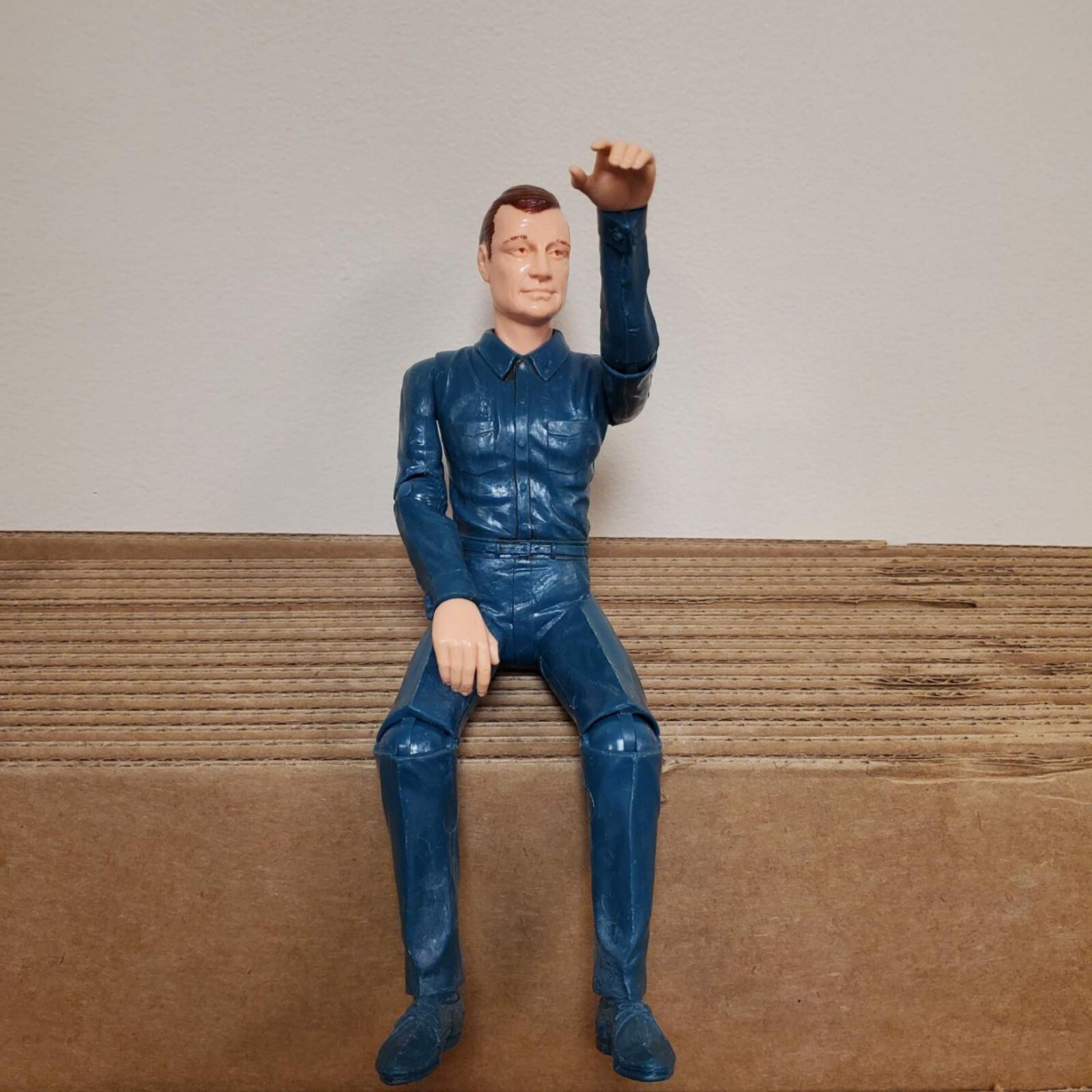 Vintage Marx Double Agent Mike Hazard 1960s 12 Inch Figure | eBay