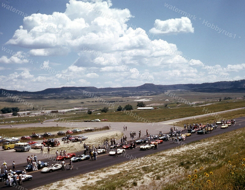 Continental Divide Raceway Race Cars Vintage 1965 Original 35mm Photo ...