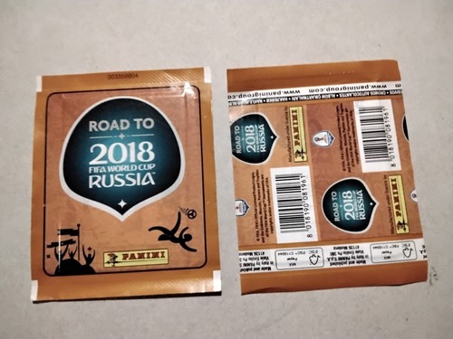 POCHETTE PANINI ROAD WC 2018 COLLECTOR CODE BLACK RECTO 003359B04 | eBay