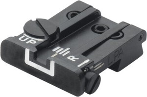 Standard Dovetail Gov 1911-A1 Rear Adjustable Sight White Outline ...