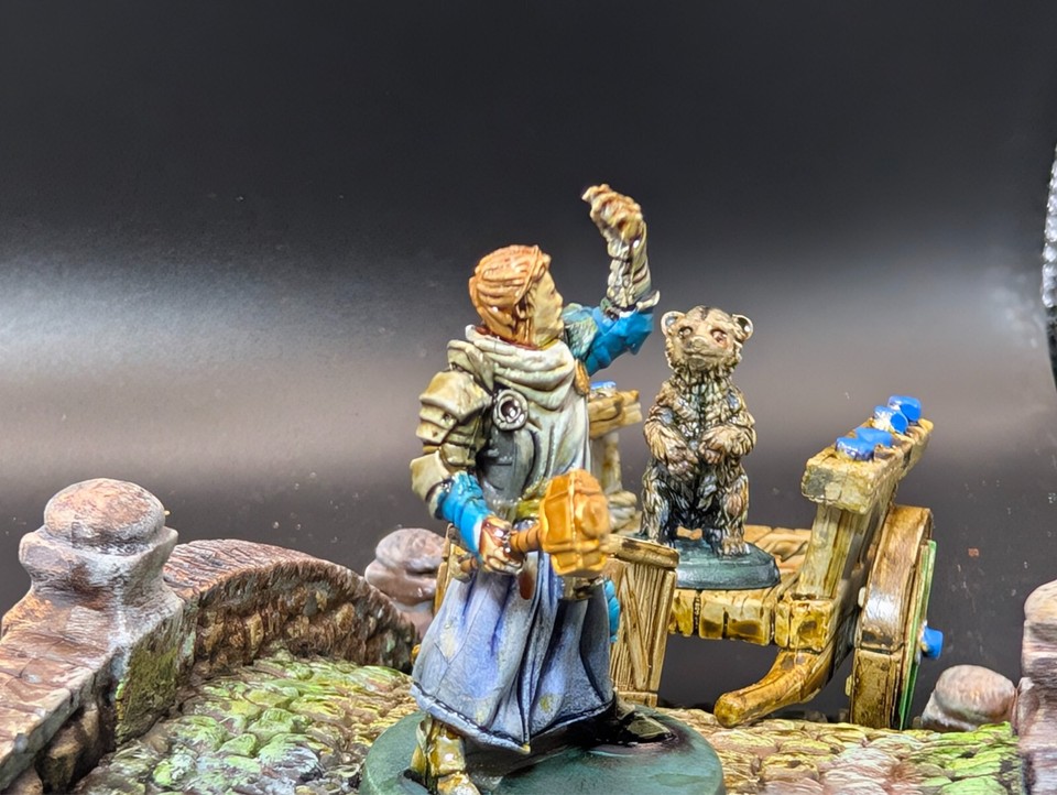 Well painted cleric/priest/paladin dnd fantasy miniature | eBay