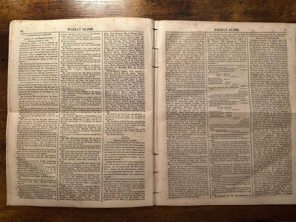 1842 Case Of The Creole Slave Ship Mutiny Revolt Murder Washington DC ...