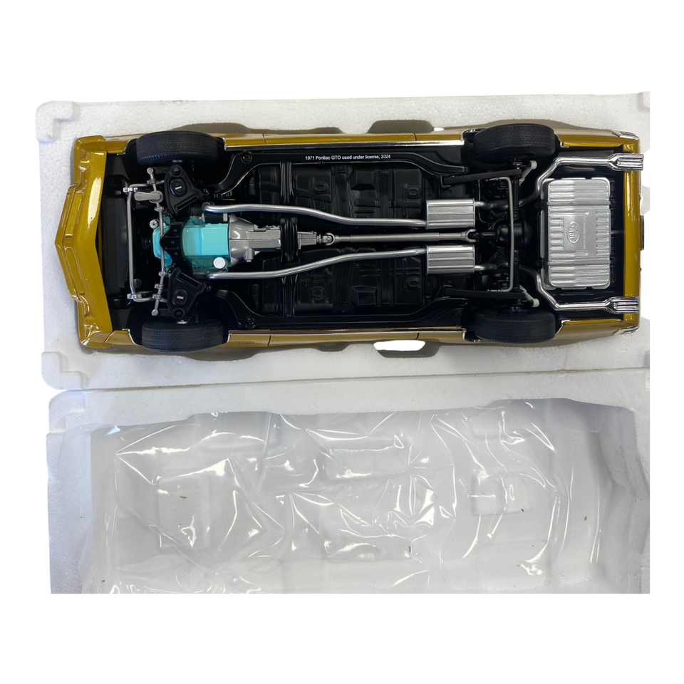 ACME 1971 Pontiac GTO Judge Gold 1/18 model A181225 limited #283/365 ...
