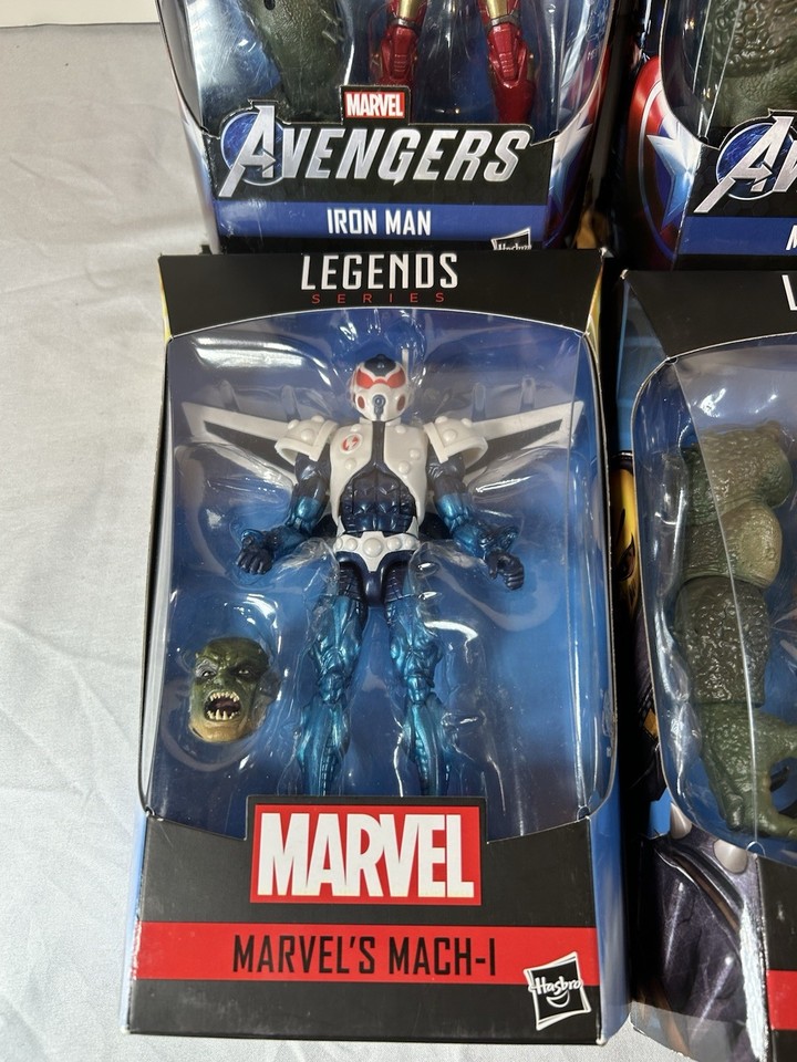 NEW Marvel Legends Gamerverse Abomination 2020 BAF Complete 6 Figure ...