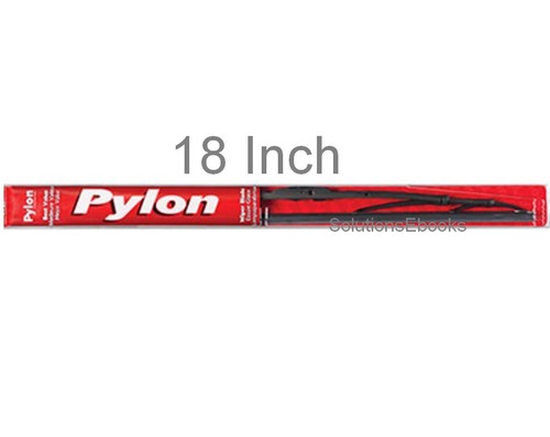 Pylon 18 Inches inch Windshield Wiper Blade front left right Steel ...