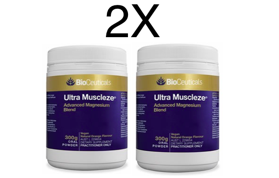 BioCeuticals Ultra Muscleze Magnesium 360g Orange x 2 RRP $153.90 | eBay