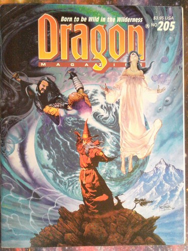 Dragon Magazine 205 Fantasy Native Americans Druid Spheres Spell Lore ...