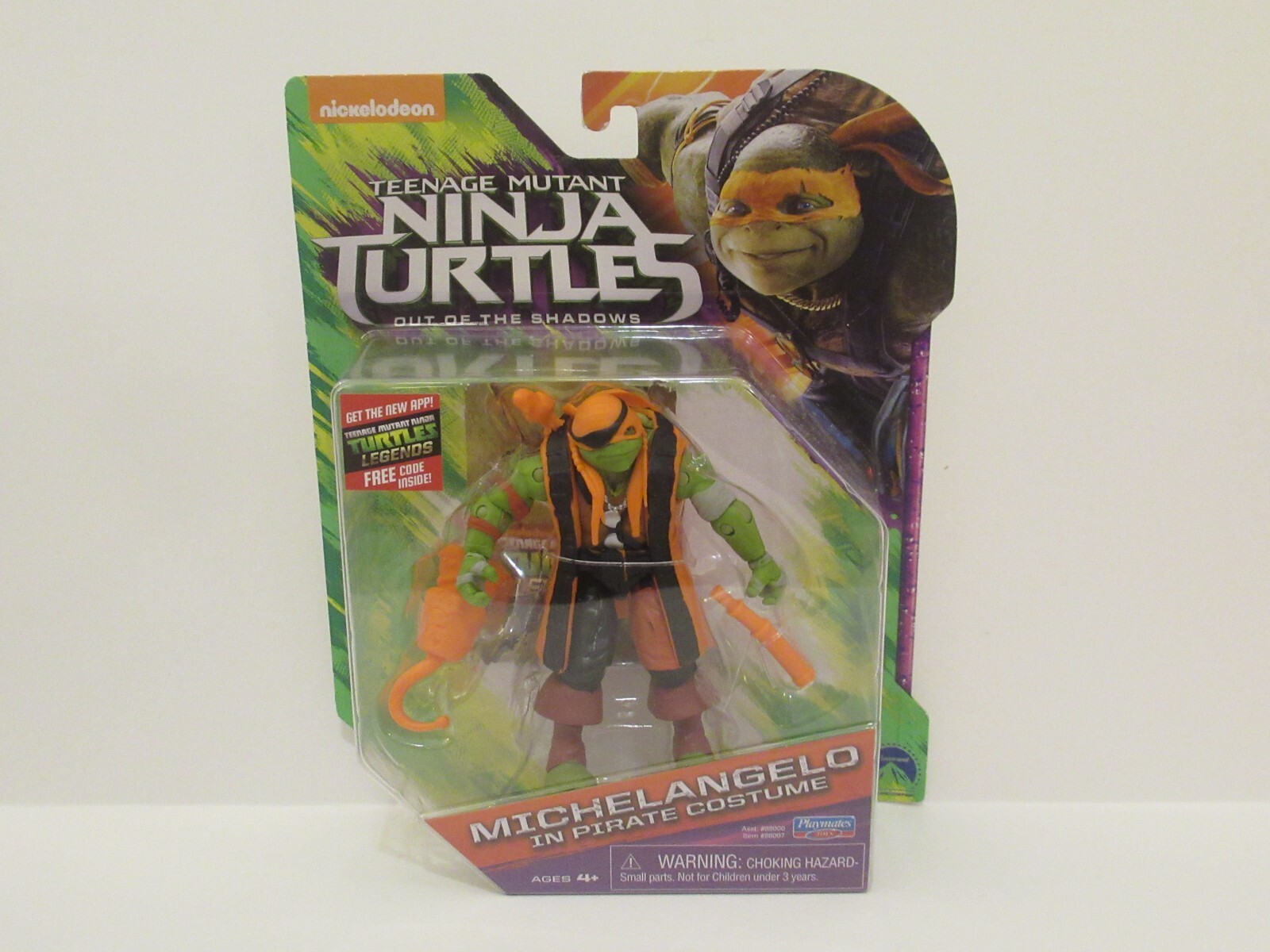 Teenage Mutant Ninja Turtles TMNT Out Of The Shadows Michelangelo ...