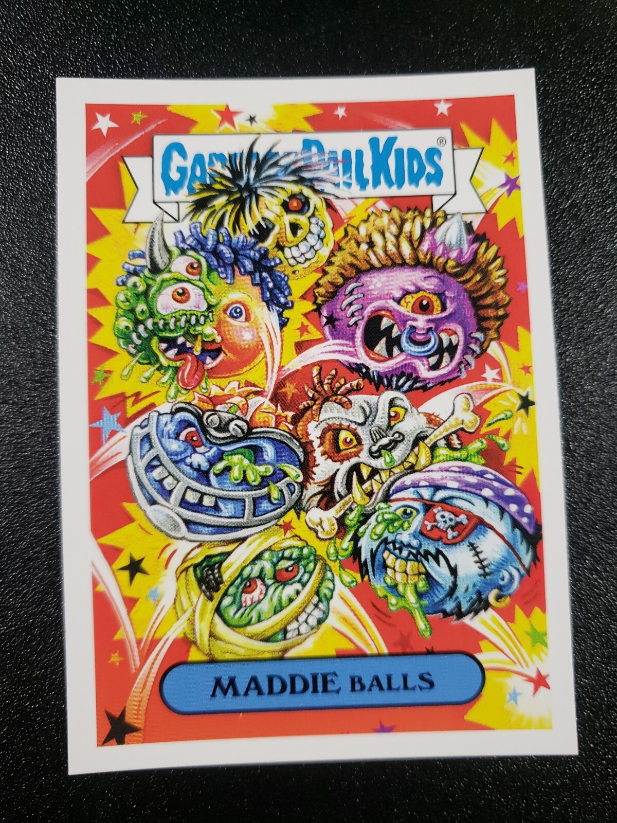 Madballs Spoof Garbage Pail Kids 2 Card Set | eBay