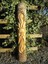 Fair Trade Hand Carved Wooden Green Man Half Tree Trunk Stump Log ...