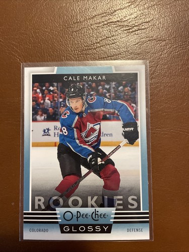 2019/20 OPEE CHEE GLOSSY CALE MAKAR BLUE ROOKIE CARD! | eBay