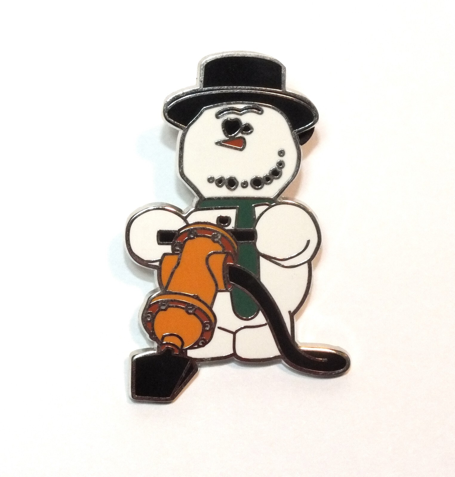 Disney Pin Trading Pixar Cartoon Knick Knack The Grumpy Snowman Holiday ...