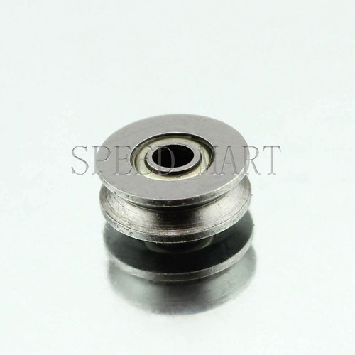 5 pcs V623ZZ 623VV V Groove Guide Pulley Rail Ball Bearings Metal (3mm ...