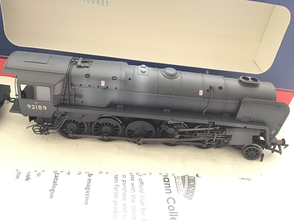 BACHMANN 32-858 STANDARD CLASS 9F 92189 LOCOMOTIVE ( WEATHERED ) BOXED ...