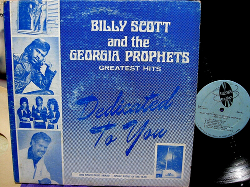 RARE Funk/Soul LP BILLY SCOTT & Ga. Prophets Dedicated To You FLIPSIDE ...