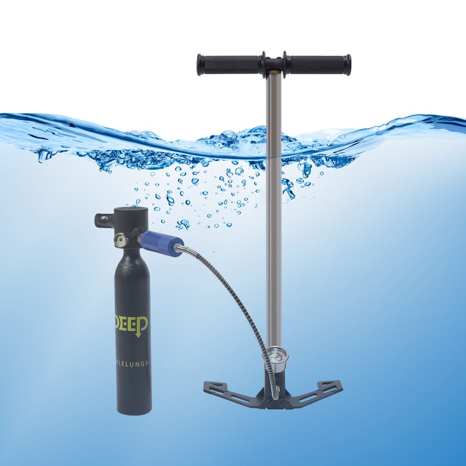 Portable Oxygen Air Tank Pump Equipment Underwater Breath Mini Scuba ...