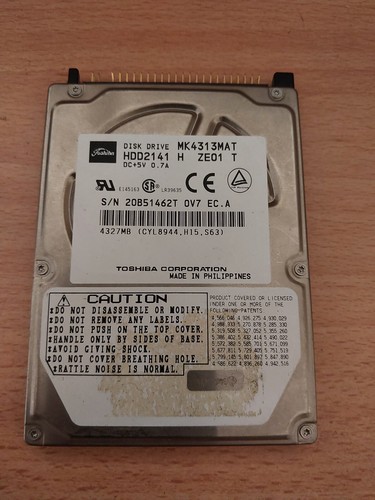 Commodore Amiga IDE Hard Drive 2.5" 4GB, tested, OK. | eBay