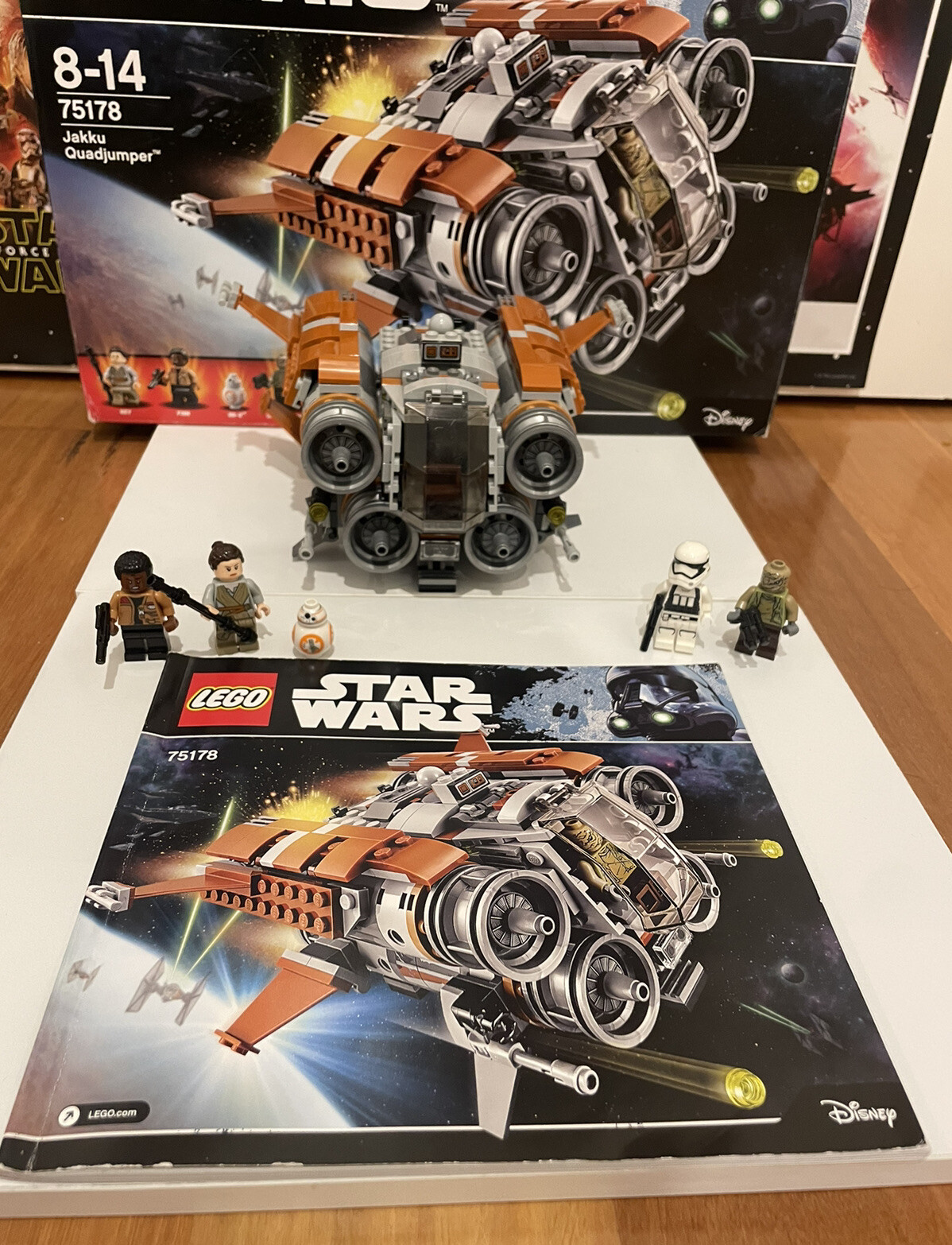 Lego Star Wars (75178) Jakku Quad Jumper 100% Complete - Excellent ...