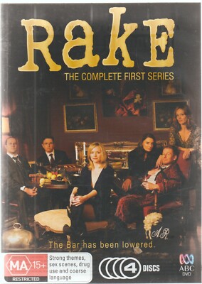 Rake - The Complete First Series - 4 Disc DVD Set | eBay Australia