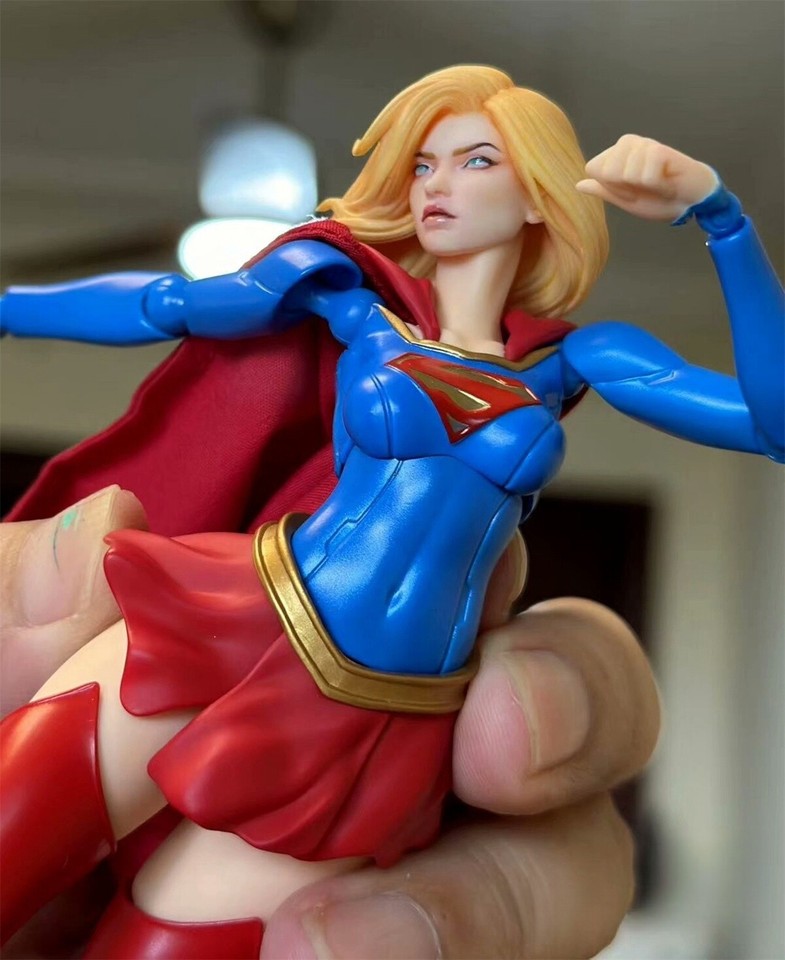 1/12 Scale Comics Supergirl Head Sculpt Fit Mcfarlane Action Figure | eBay
