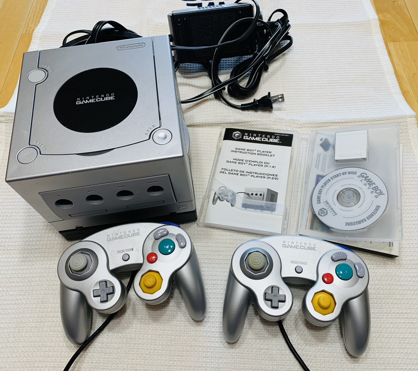 Nintendo GameCube Platinum Console - Silver 34722873833| eBay