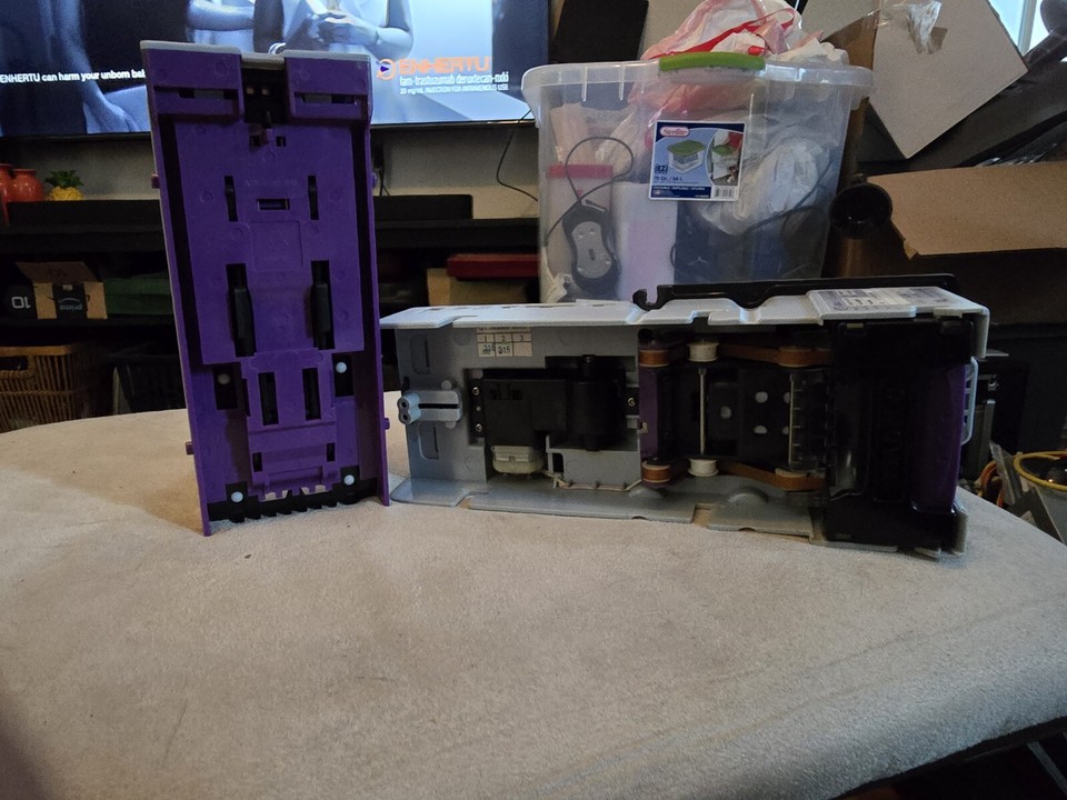 GLOBAL BILL ACCEPTORS GBA #ST1-C 12VDC $1-$100 WITH STACKER USED GOOD ...