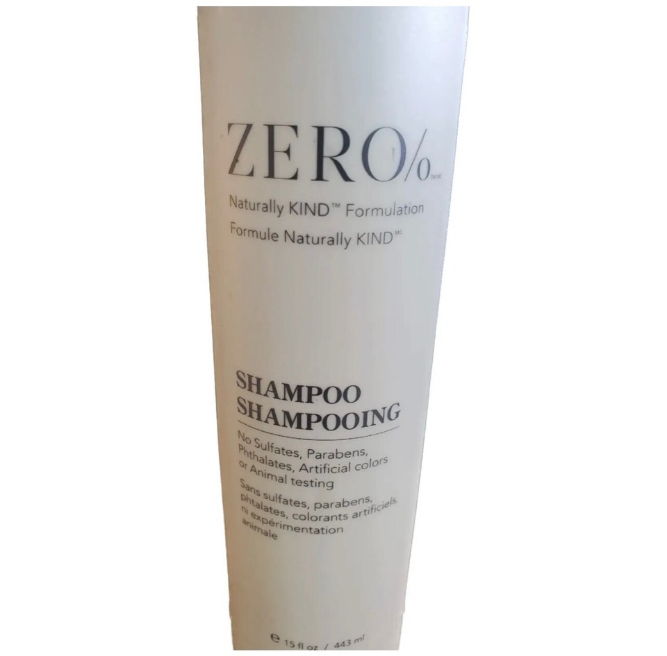 Zero% 15oz X1Shampoo 1 Conditioner 1 Shower Gel 1 Lotion 1 Hand wash 5 ...