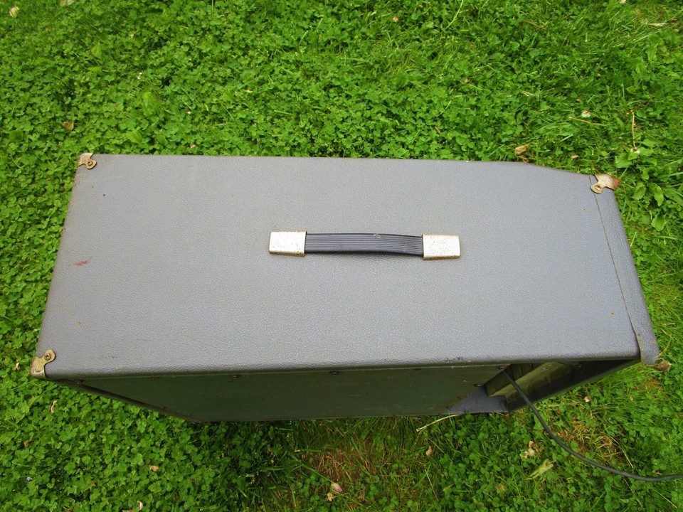 SOUND X-202+ BASS GUITAR TUBE AMP, 1960'S L.I. NY 1-15" SPEAKER, BIG ...