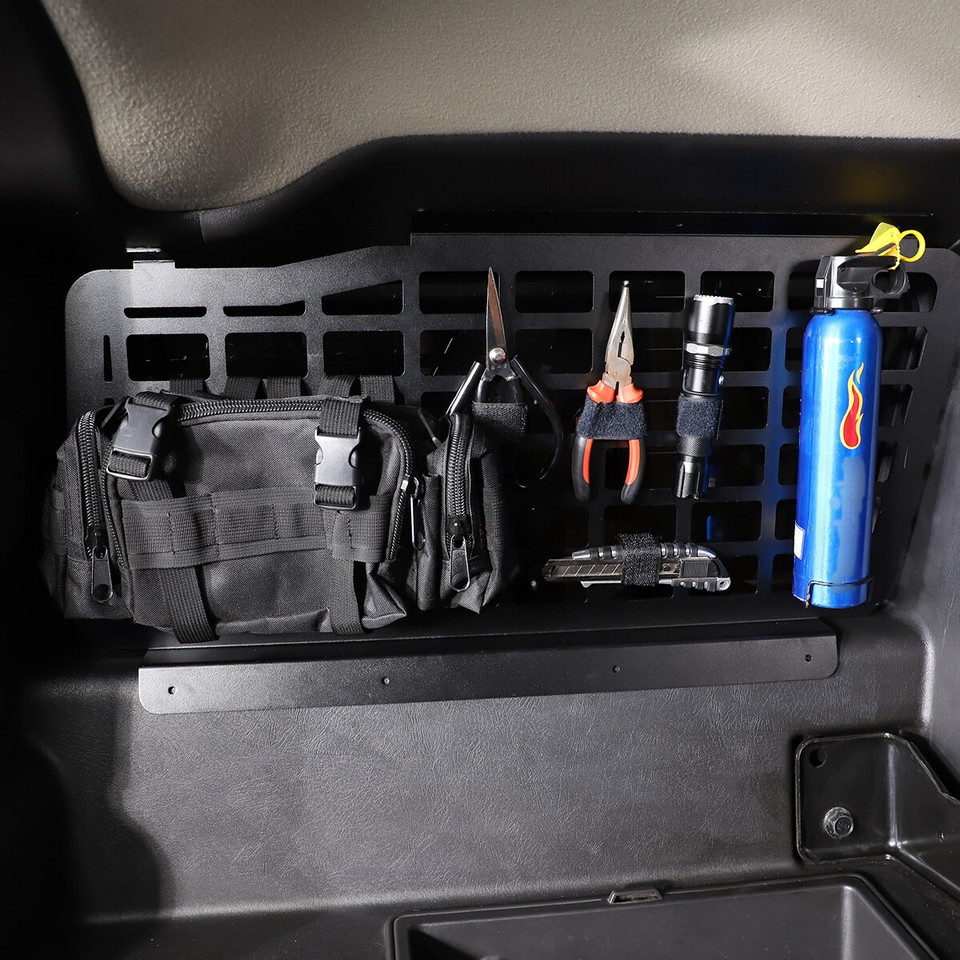 Gear Trunk Rear Side Rack Storage Box Window Molle Panel For Hummer H2 ...