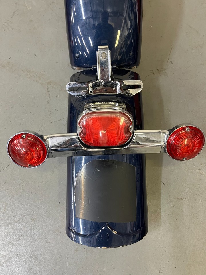 Vintage Harley Davidson 58-Up Panhead/Shovelhead Rear Hinged Fender FLH ...