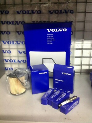 Genuine Volvo V40 V40XC Turbo Petrol Service Kit Oil Filter Air Filter ...