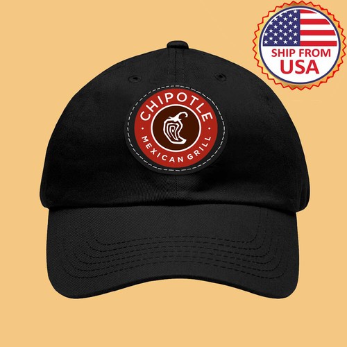 Chipotle Mexican Grill Dad Hat with Leather Patch | eBay