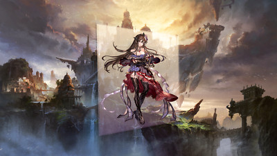 Anime granblue fantasy rosetta pictureinpicture girls Playmat Game Mat ...