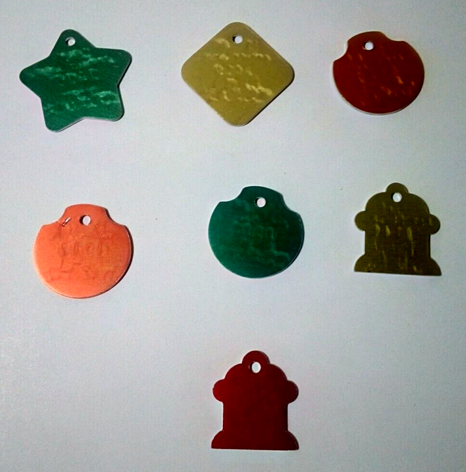 1980s LaSalle County Illinois Rabies Vaccination Dog Tag Lot 81-82, 84 ...