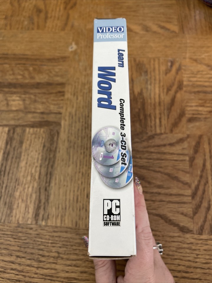 Video Professor Learn Word PC Software | eBay