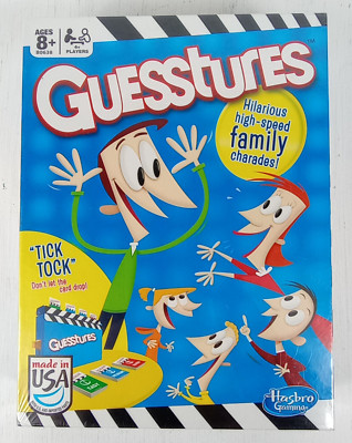 Guesstures Game Hasbro Family Game Charades Game Brand New Sealed | eBay
