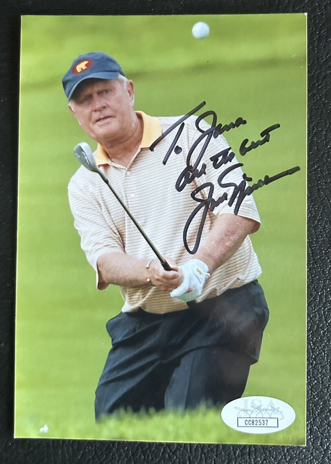 JACK NICKLAUS SIGNED Autographed 6x 4 Photo THE MASTERS THE GOLDEN BEAR ...