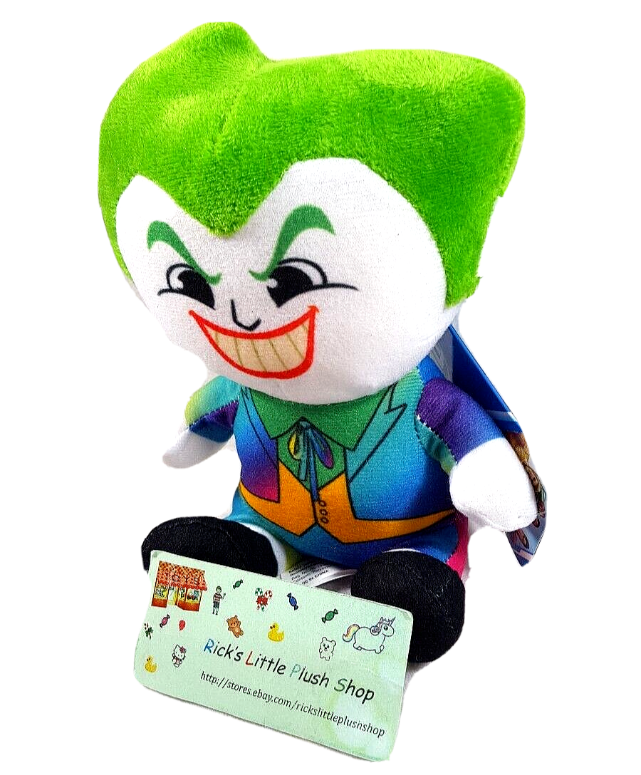 Justice League Gradient Super Hero Stuffed Doll The Joker 7” Plush DC ...