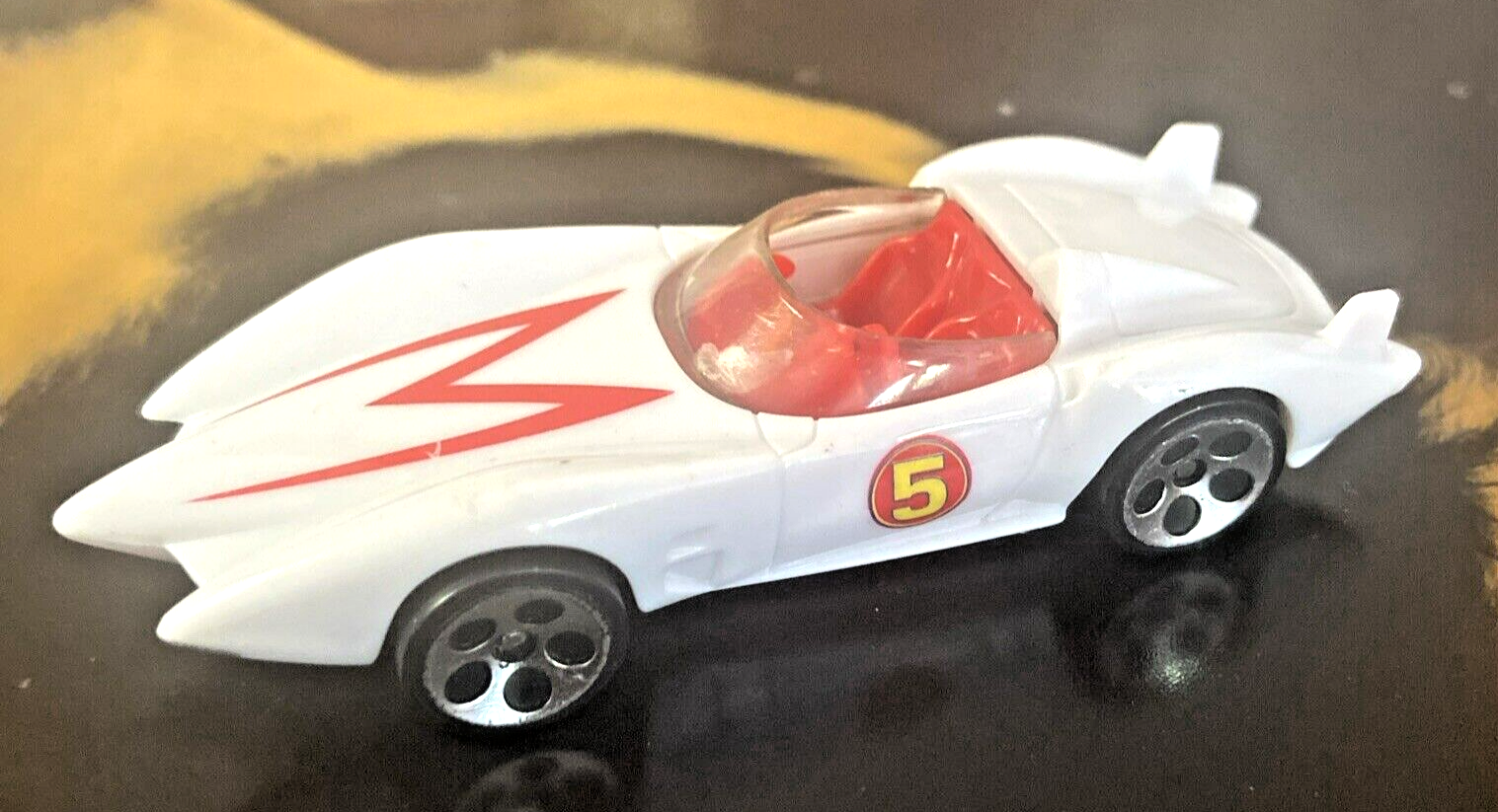 VINTAGE SPEED RACER HOT WHEELS DIECAST CAR MACH 5 WBEI SRE 1:64 China ...