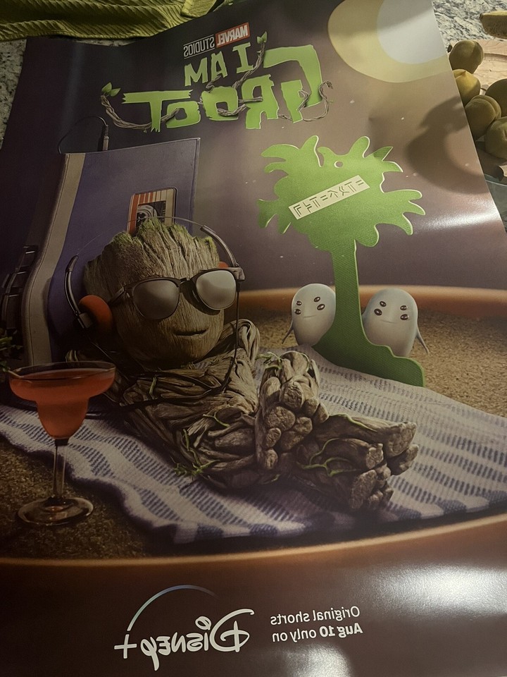 I Am Groot Marvel Double sided Poster | eBay